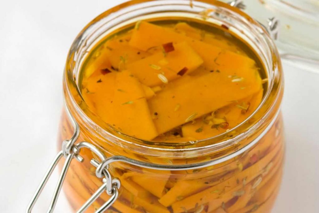 Conserva di zucca super facile, dura tantissimo e la usi quando vuoi ...